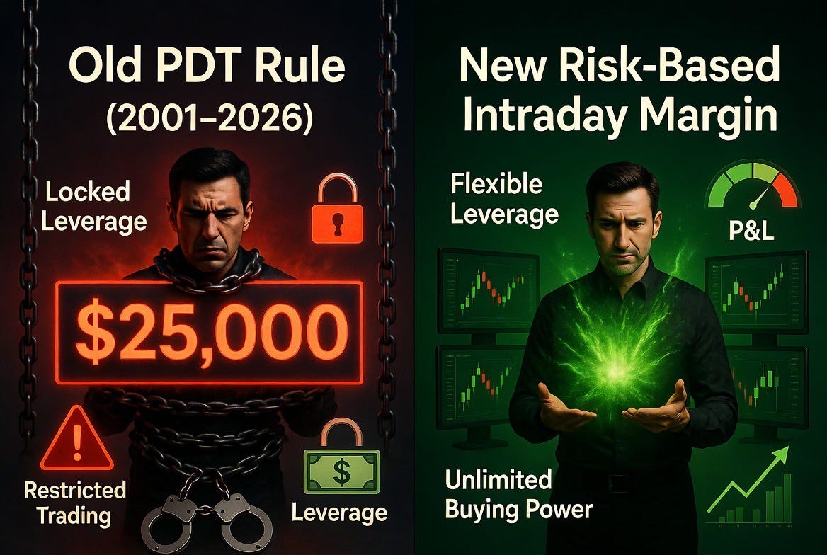 SEC Just Killed the $25K PDT Rule: Retail Day Trading Just Went Nuclear
