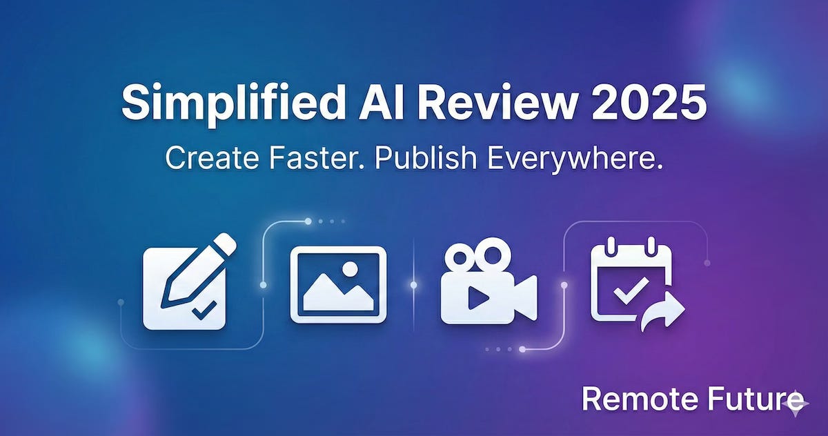 Simplified AI Review 2025: One Tool for Writing, Design & Social Media