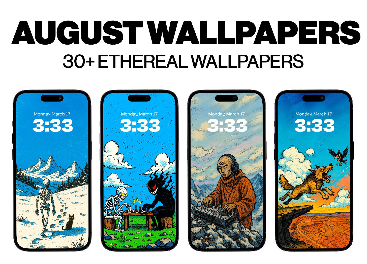 August Wallpapers Are Here. - by TEK - Third Eye Kingdom