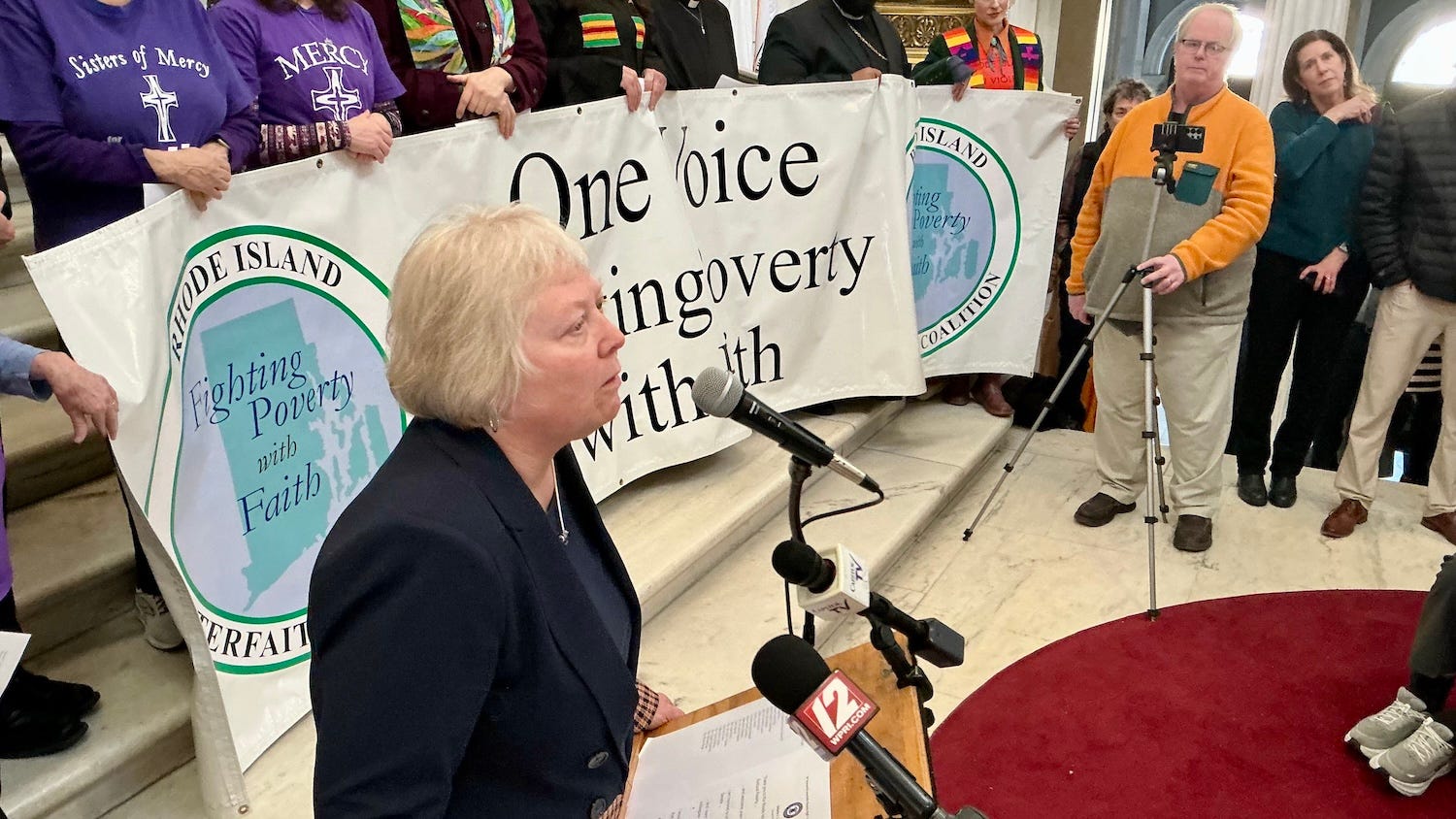 The 18th annual Fighting Poverty with Faith Vigil convenes at the Rhode ...