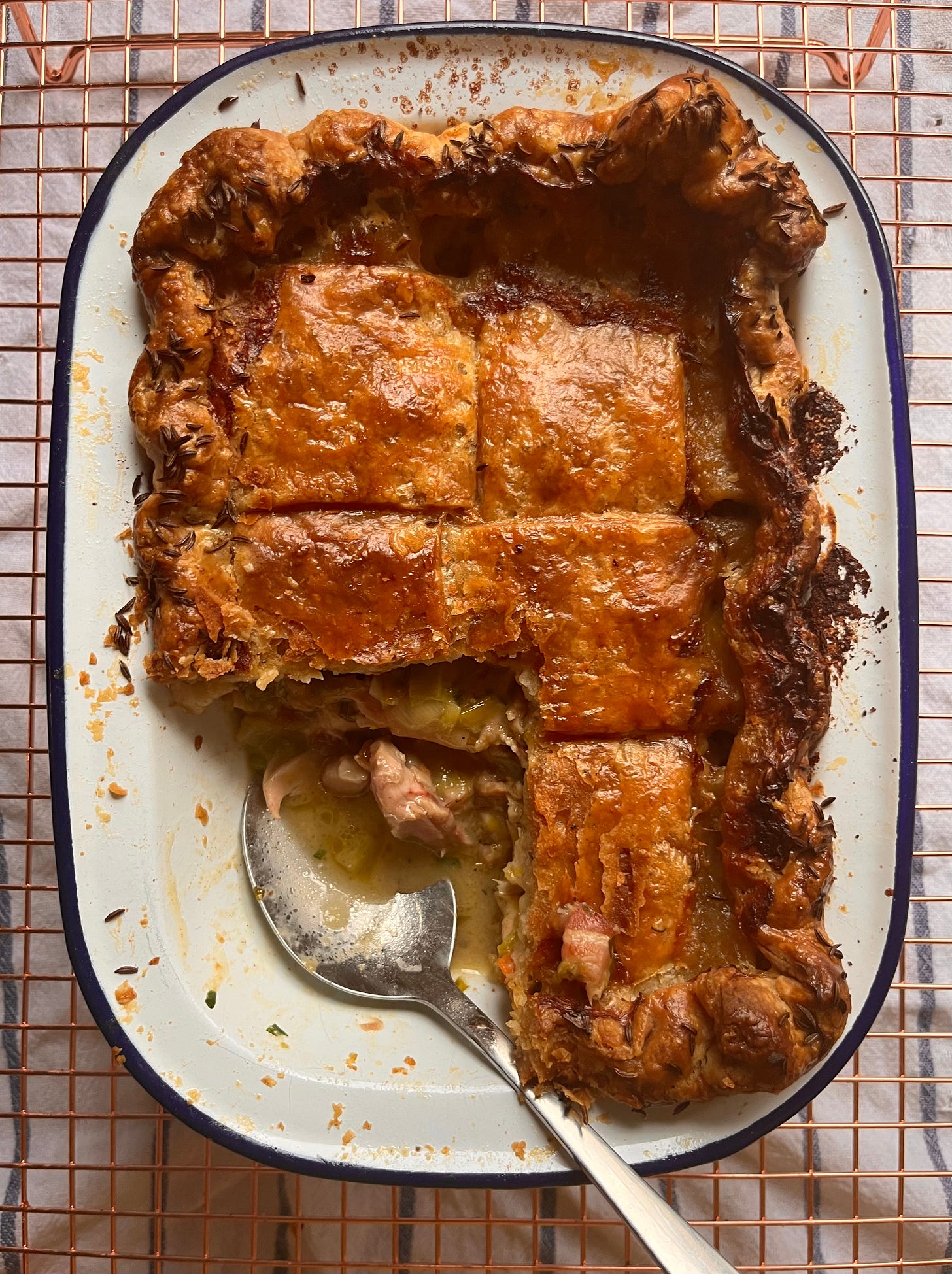 Kitchen Project #59: Ultimate chicken pie - by Nicola Lamb