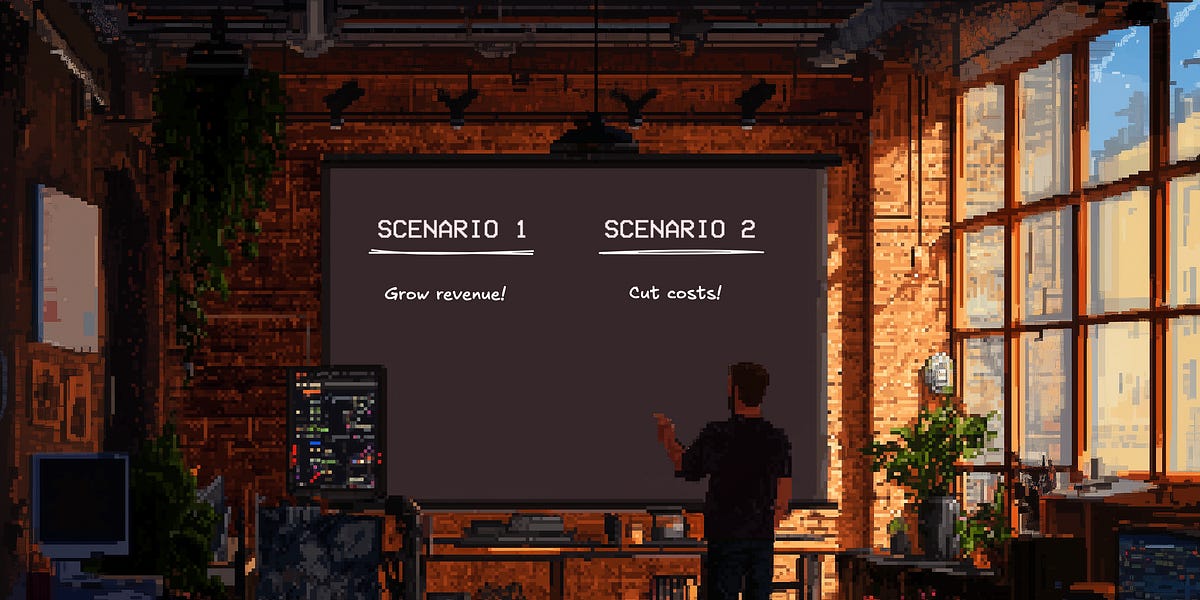 How to do scenario modeling - by Torsten Walbaum