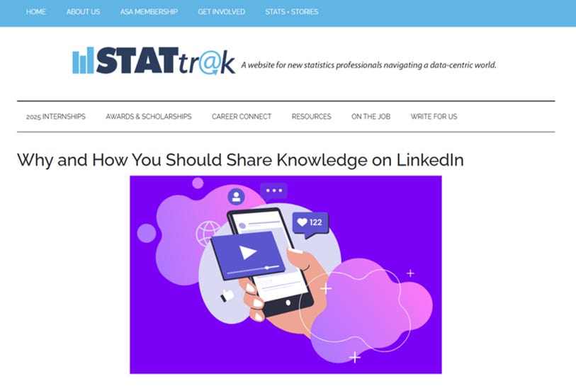 Why and How You Should Share Knowledge on LinkedIn