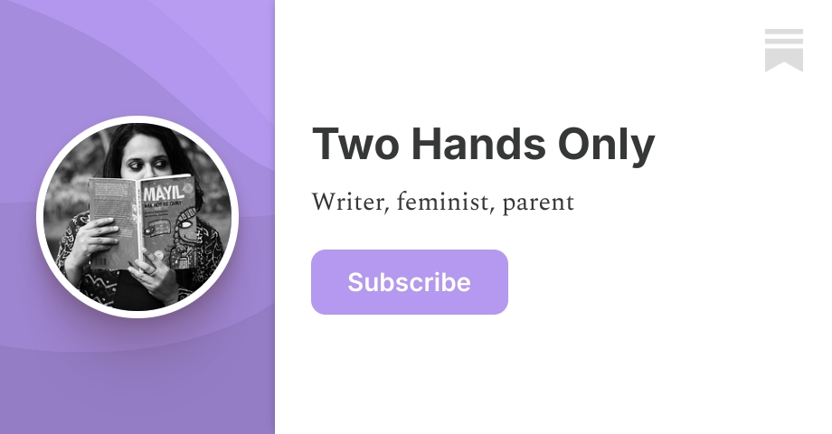 The Gender Wars - by Sowmya Rajendran - Two Hands Only