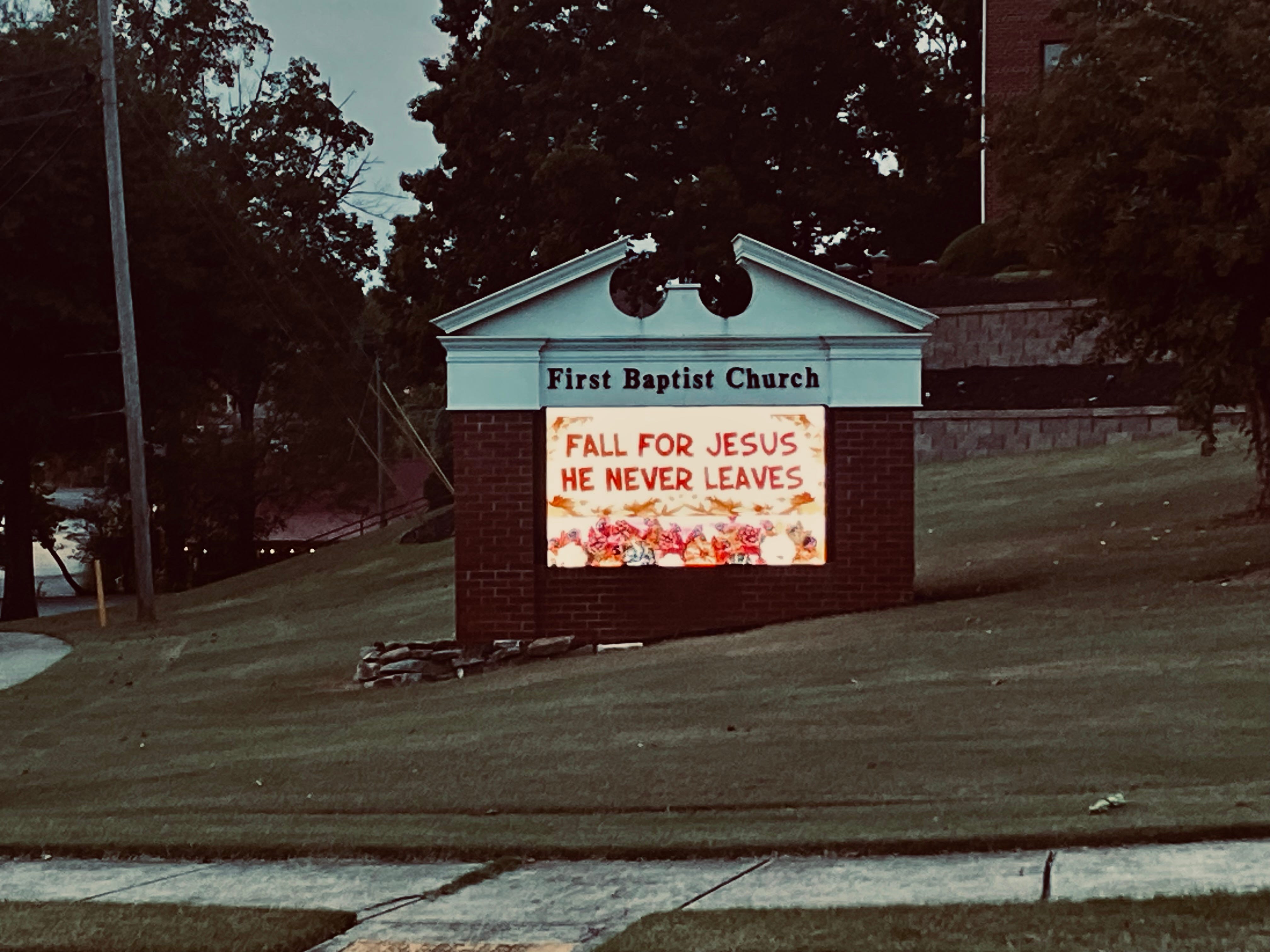 Fall for Jesus, He Never Leaves - by Librarian of Celaeno
