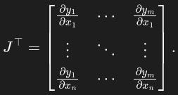 PyTorch backward function - m0nads