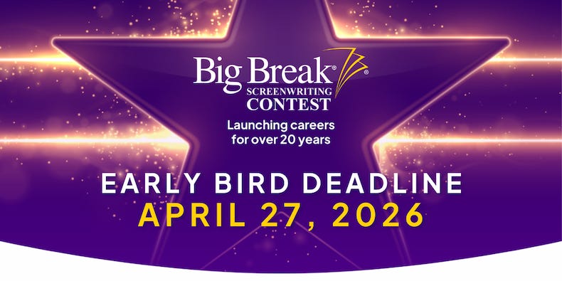 Final Draft’s Big Break Now Open for Entries