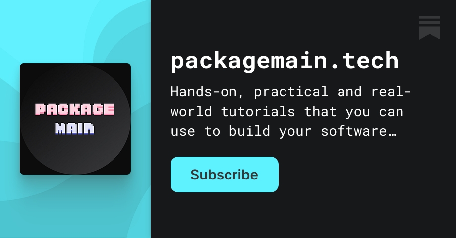 packagemain.tech | Alex Pliutau | Substack
