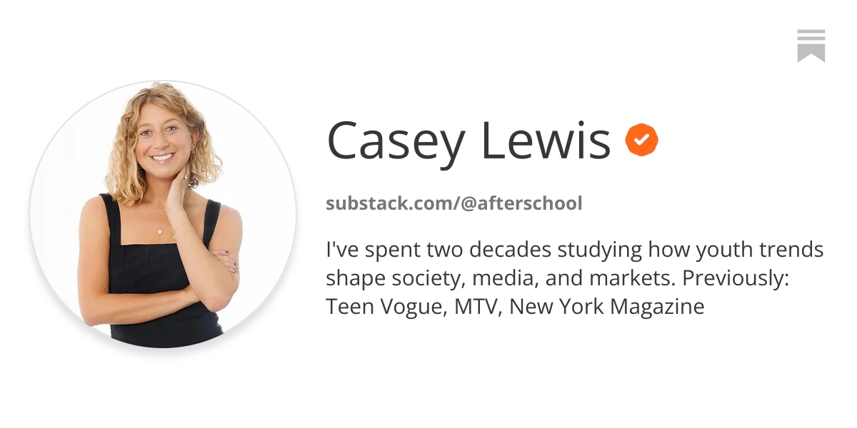 Casey Lewis | Substack