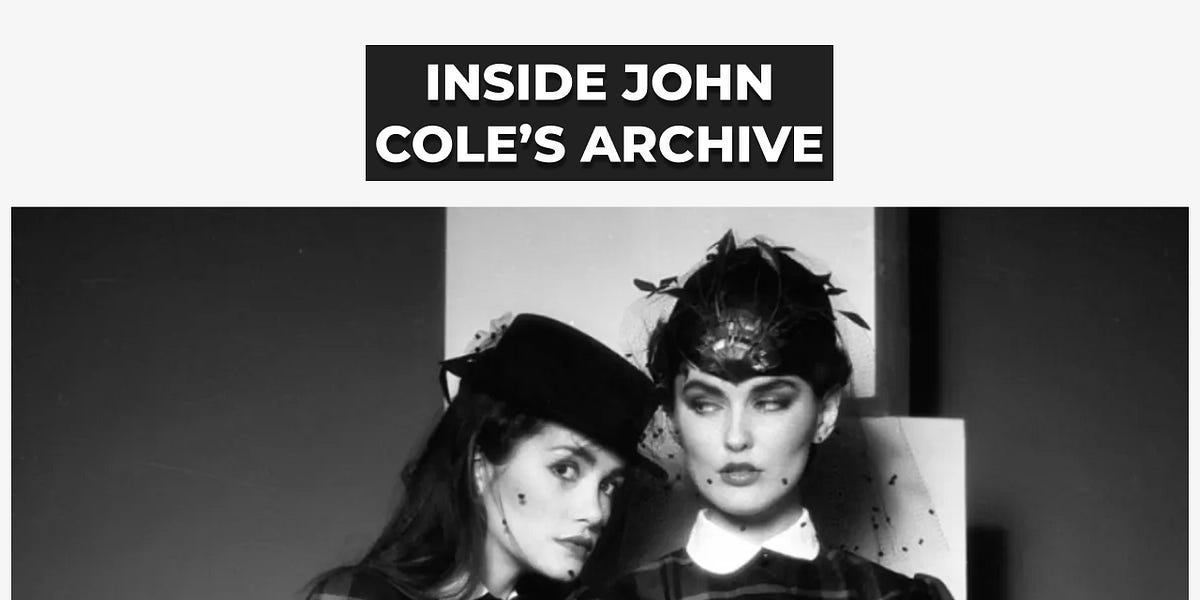 Revisiting the Archive of Fashion Photographer John Cole - Akin’s ...