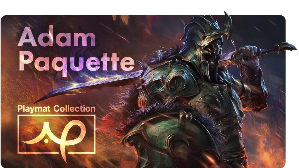LAUNCHED: Adam Paquette Playmat Collection