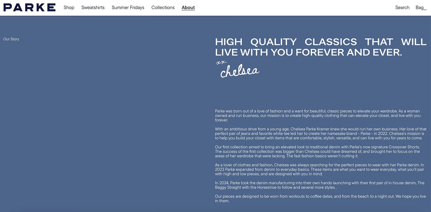 Chelsea Kramer Built Parke into a $15M Fashion Empire, and She Did It ...