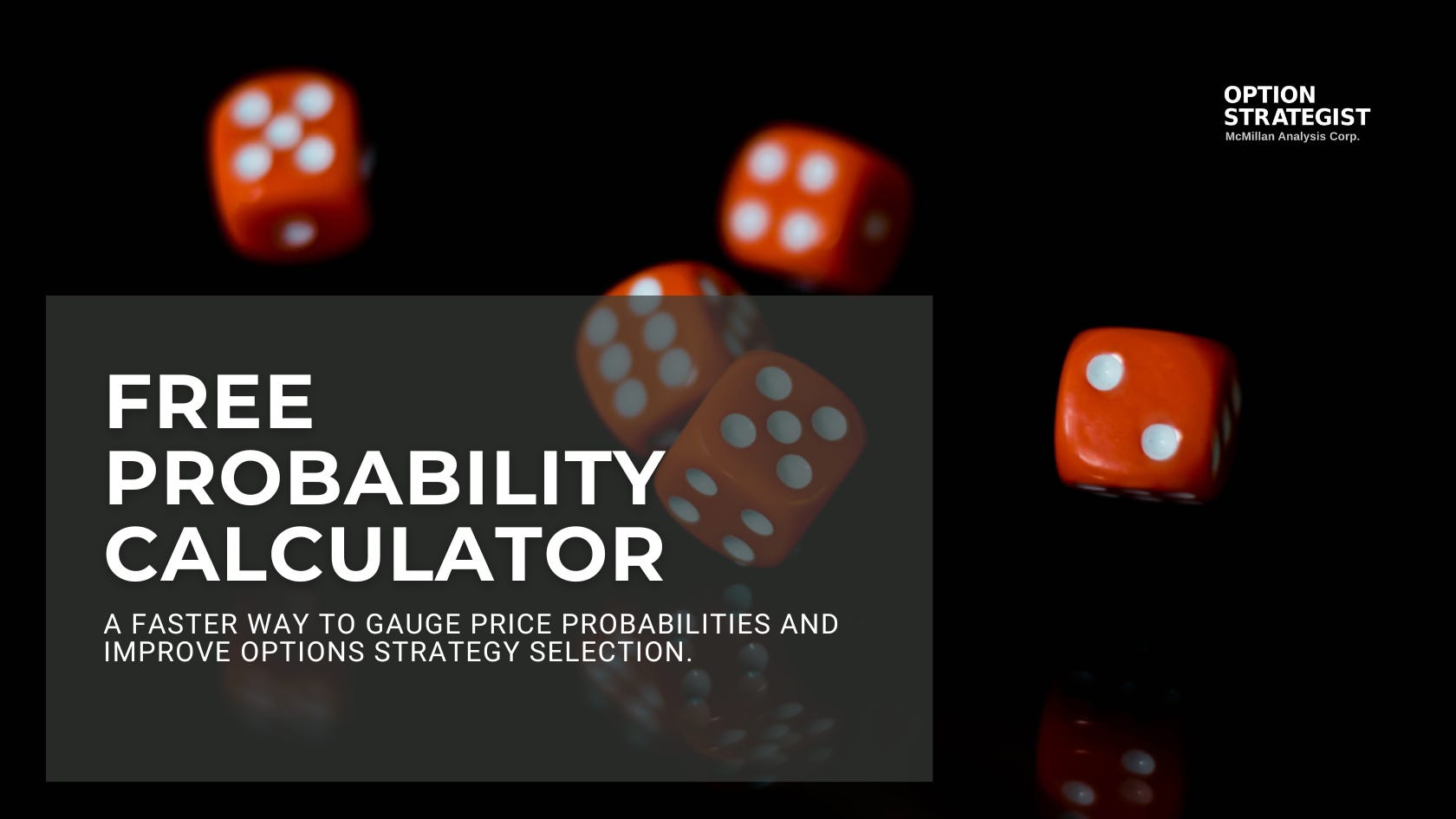 A Free Probability Calculator for Options Traders