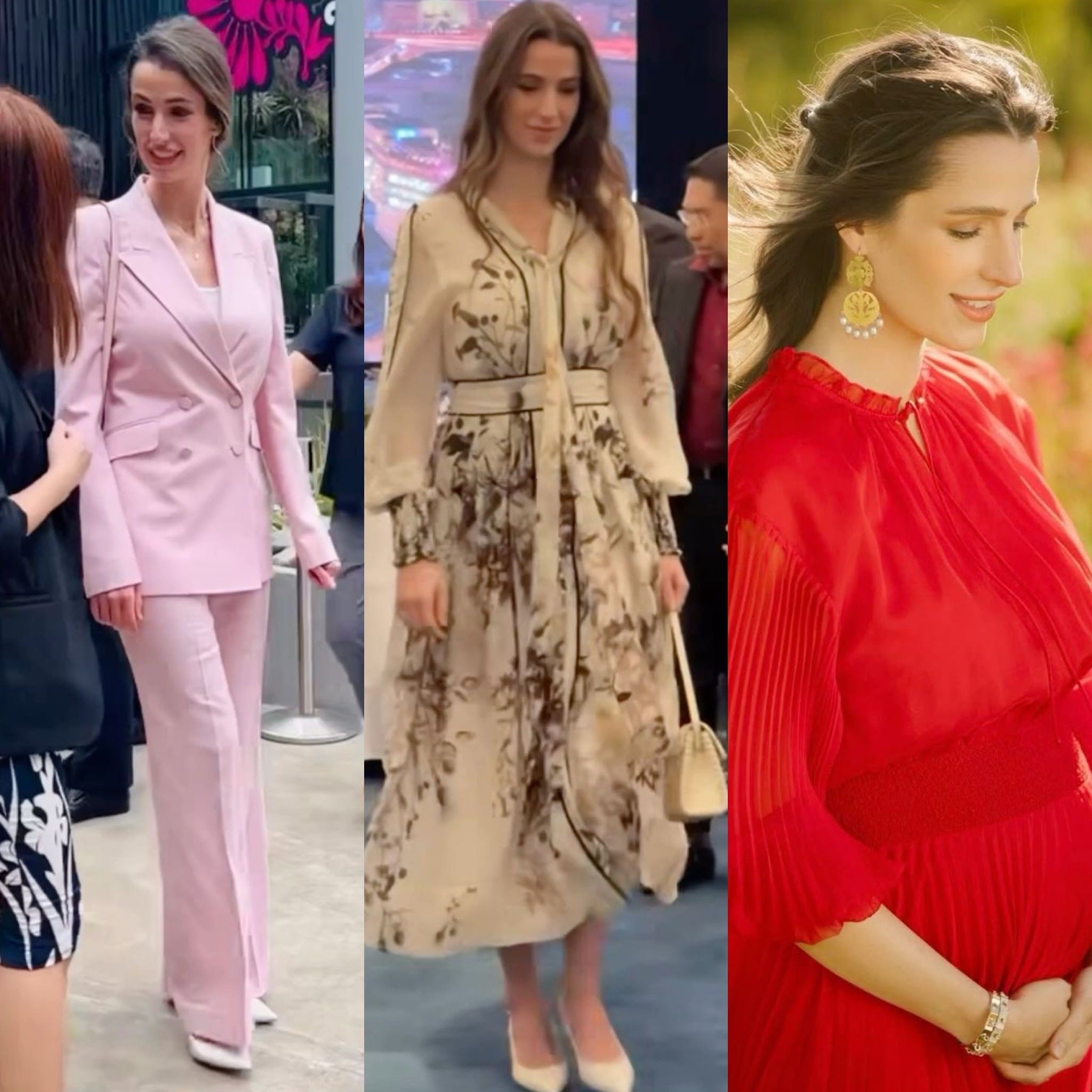 The Glam Goth Charm of Princess Rajwa of Jordan