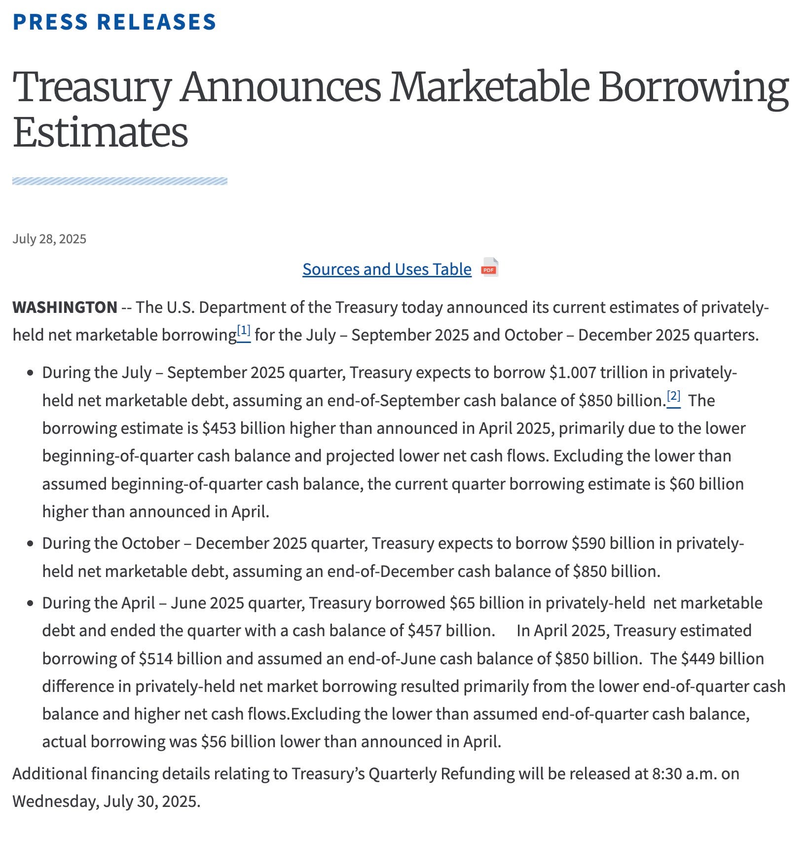 What Did You Get For $30 Trillion In Debt?