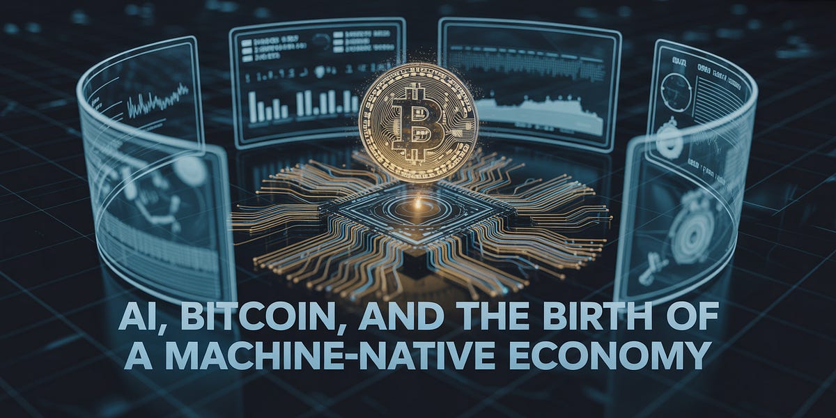 AI, Bitcoin, and the Birth of a Machine-Native Economy
