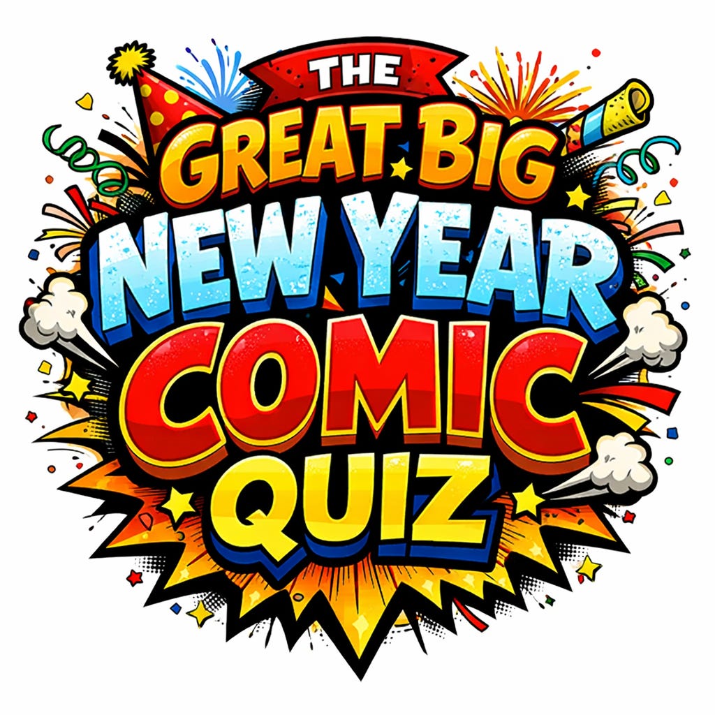 The Great Big ComicScene Comic Quiz