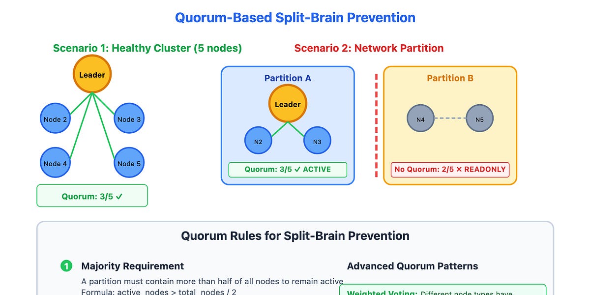 Split-Brain Problem: Prevention and Resolution