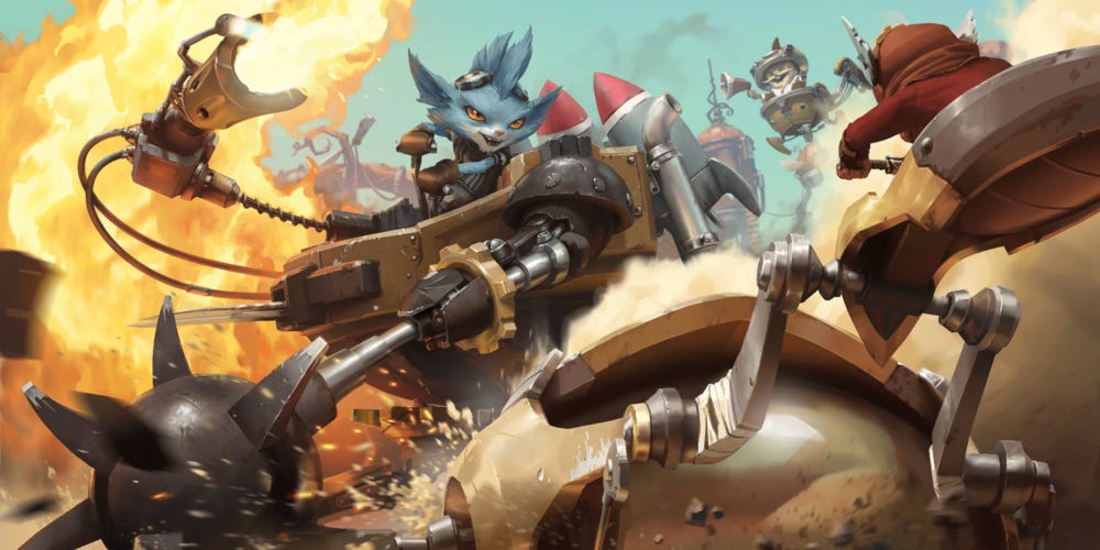 Rumble Splash Art