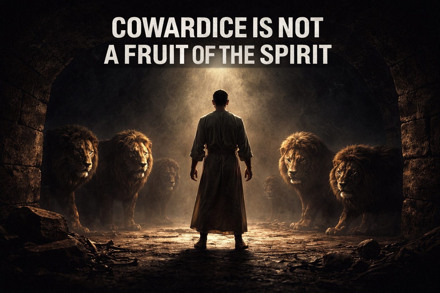 COWARDICE IS NOT A FRUIT OF THE SPIRIT - The Iron Quill