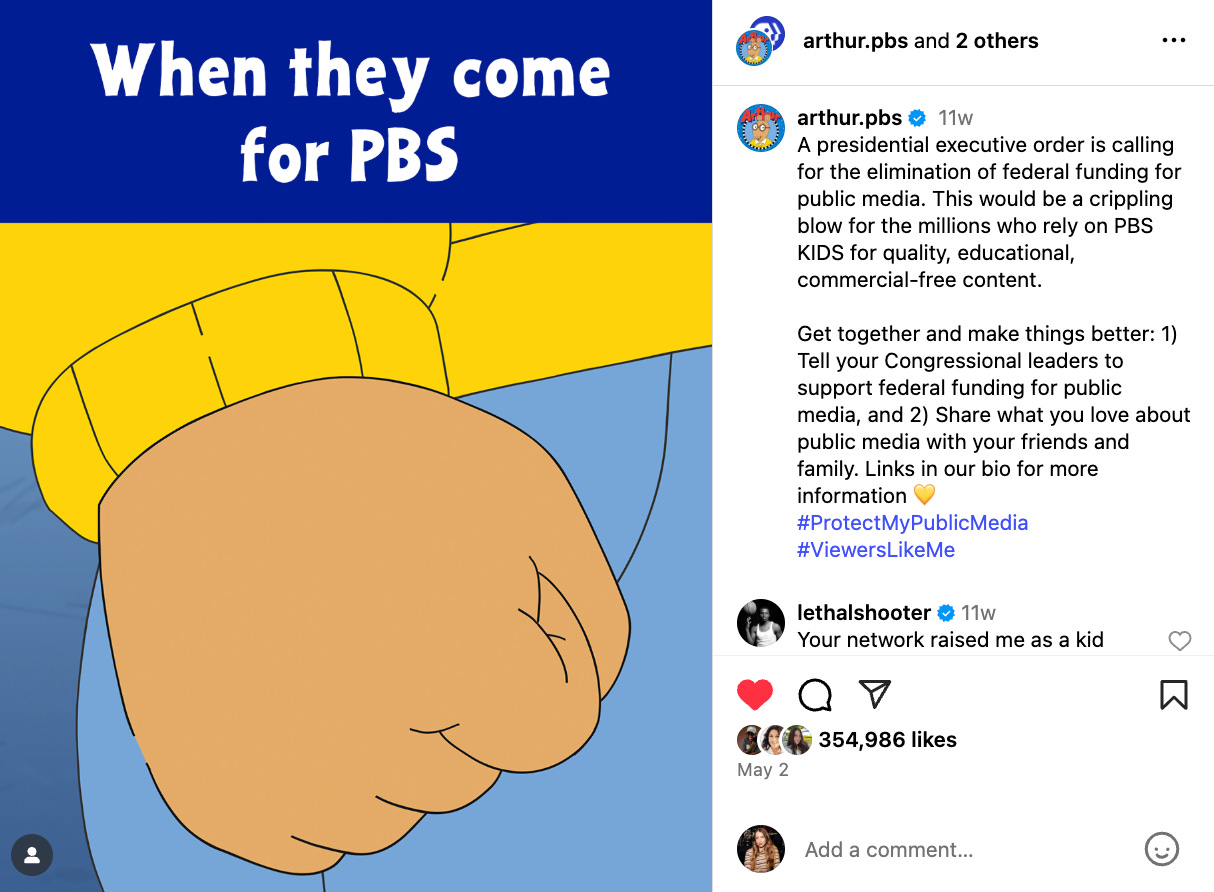 Why Arthur finally posted the fist meme - by Rachel Karten