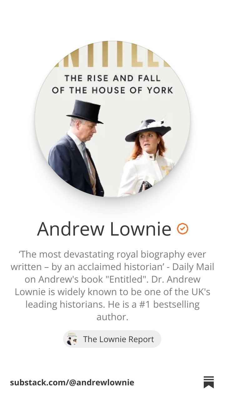 Andrew Lownie | Substack