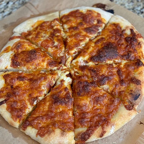 Same Day Sourdough Pizza - by Mandy Clark