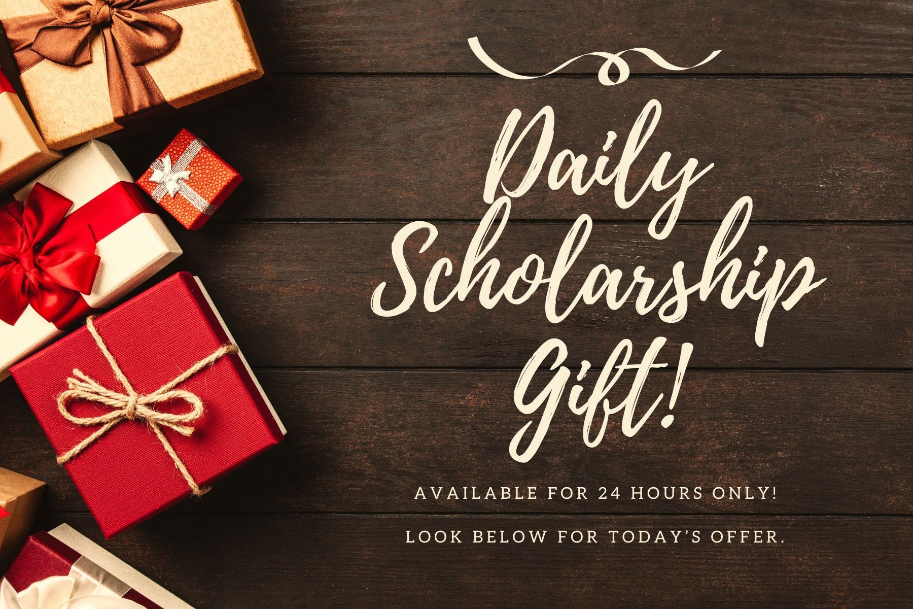 Easy Winter Break Scholarships