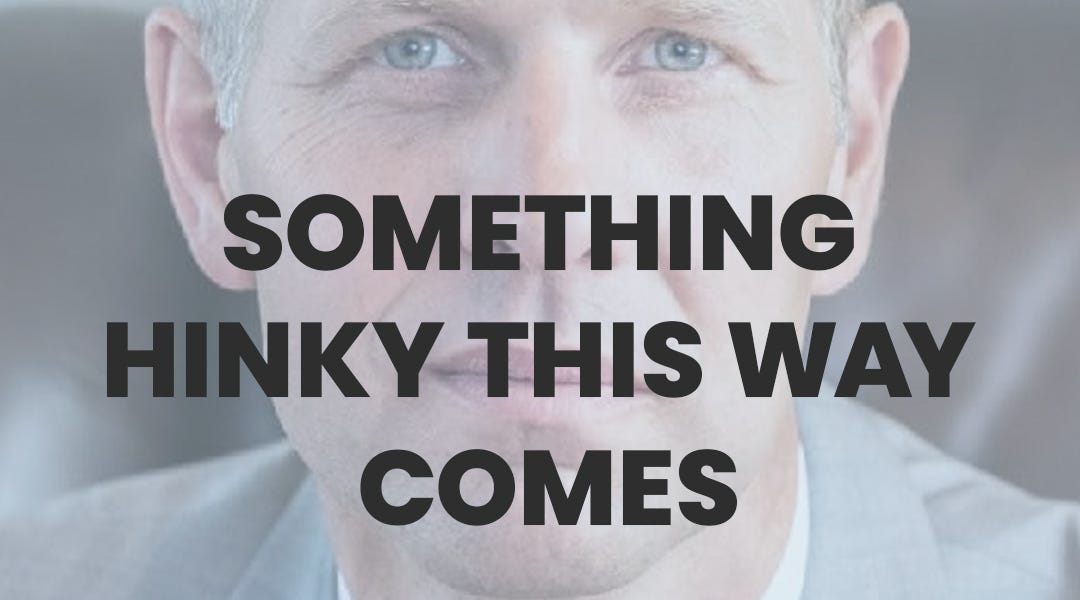 Something hinky this way comes - by Recall Fan 44