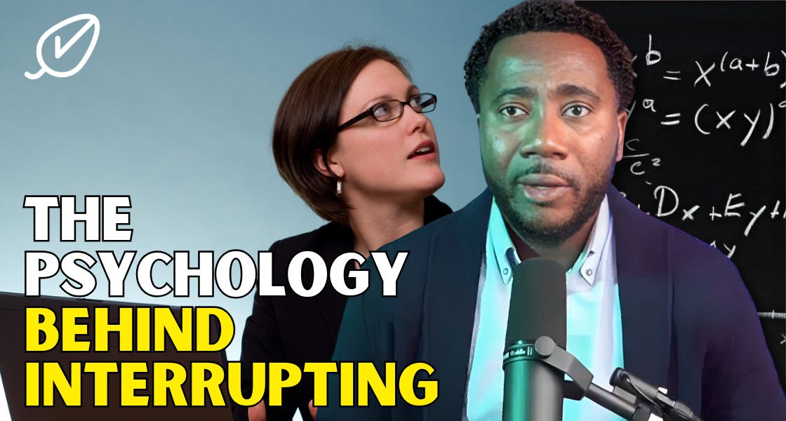 Why People Interrupt — And What It Really Says About Them