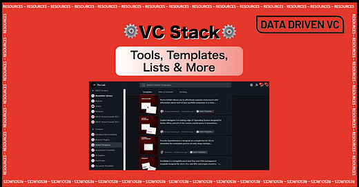 Data-Driven VC | Andre Retterath | Substack