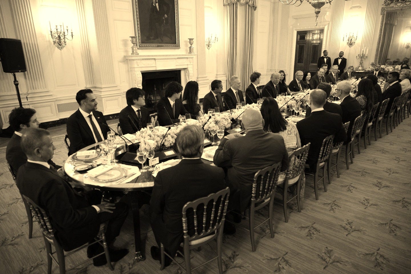 The White House Dinner Where Lies Were Caught & Billionaire Power Was ...