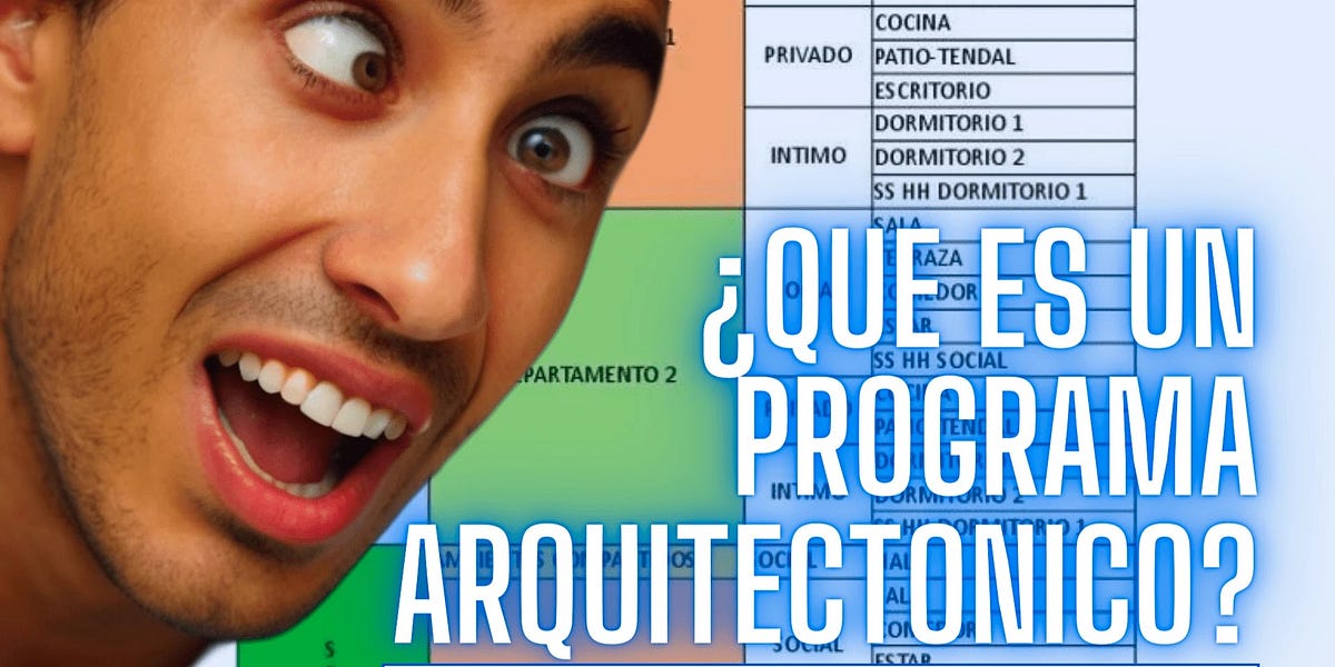 Programa Arquitectónico: ¿Qué es y cómo se elabora?