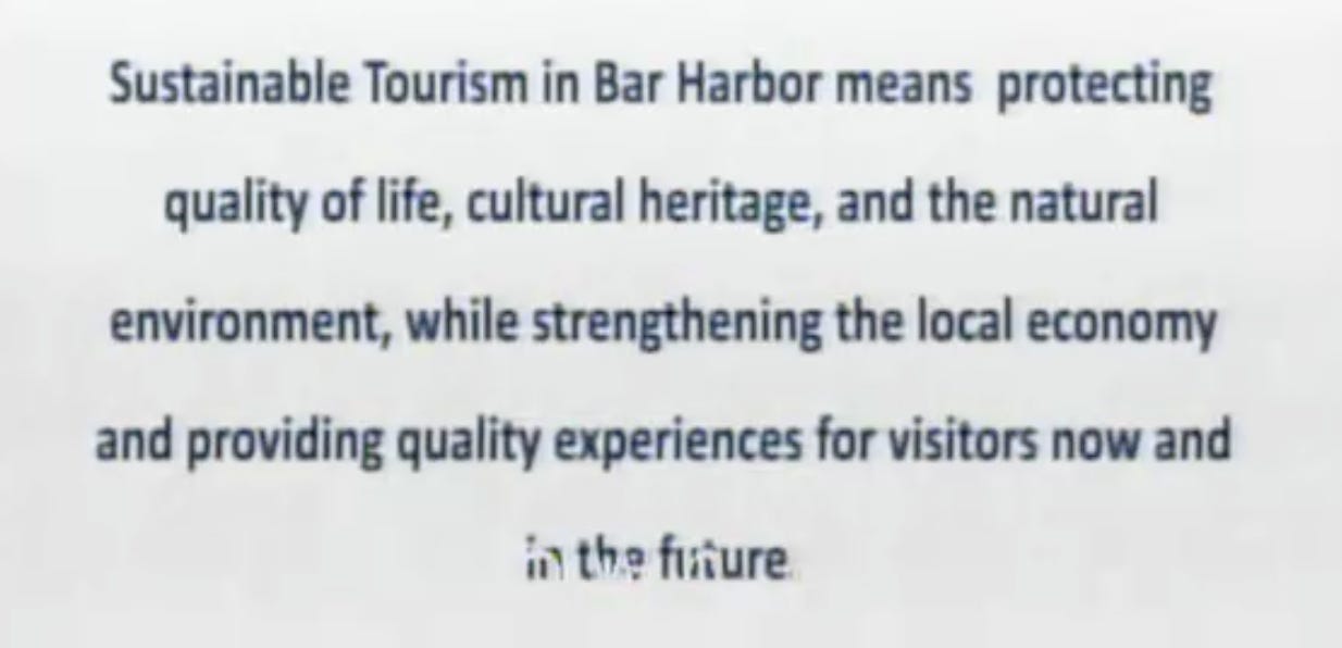 Bar Harbor Looks for Honest Feedback Amid Tourism Work