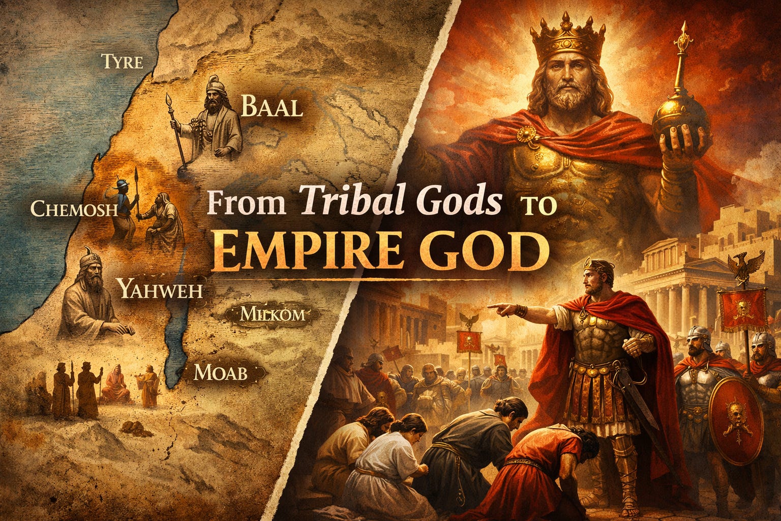 From Tribal Gods to Empire God - by Ray Taylor Ph.D