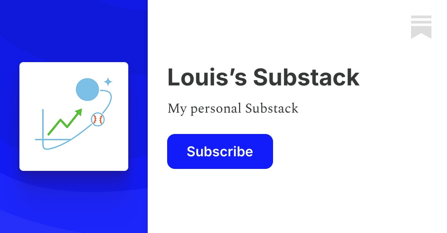 Louis’s Substack | Louis D Finney | Substack