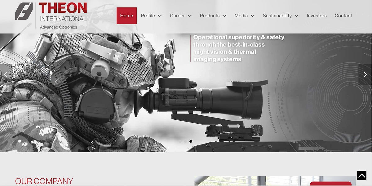 Theon Sensors (Theon International) – Strategic-Technological Analysis
