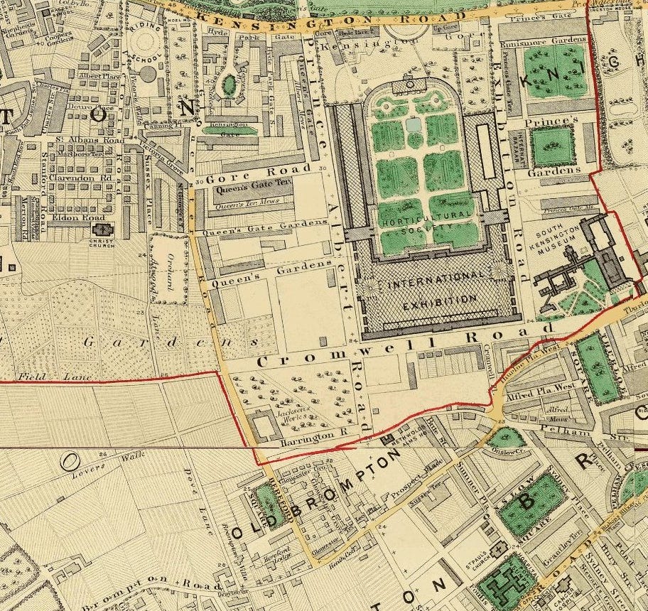 Old Brompton - by ScottH - The Underground Map