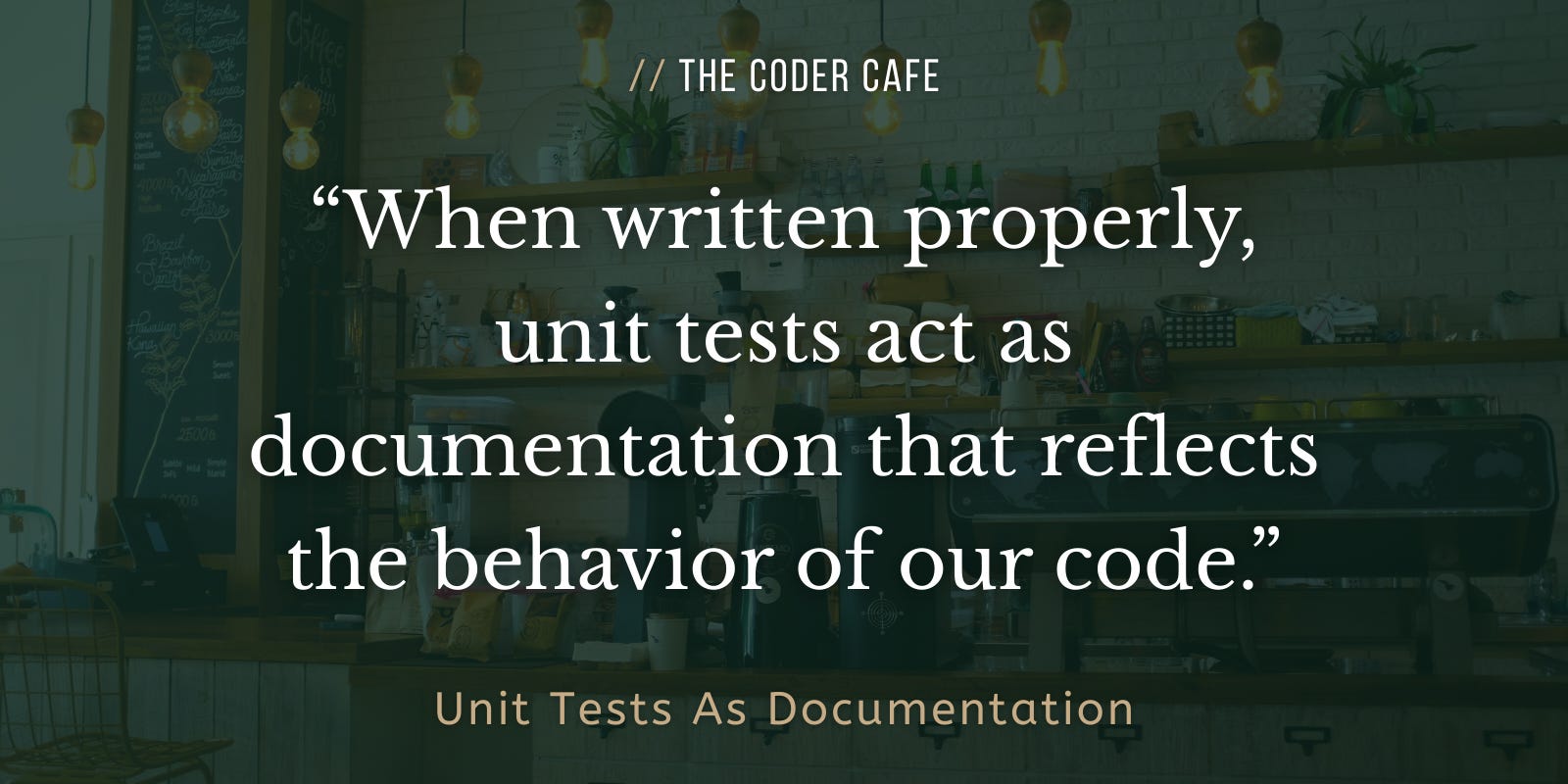 Unit Tests As Documentation: Why Tests Are Living Docs