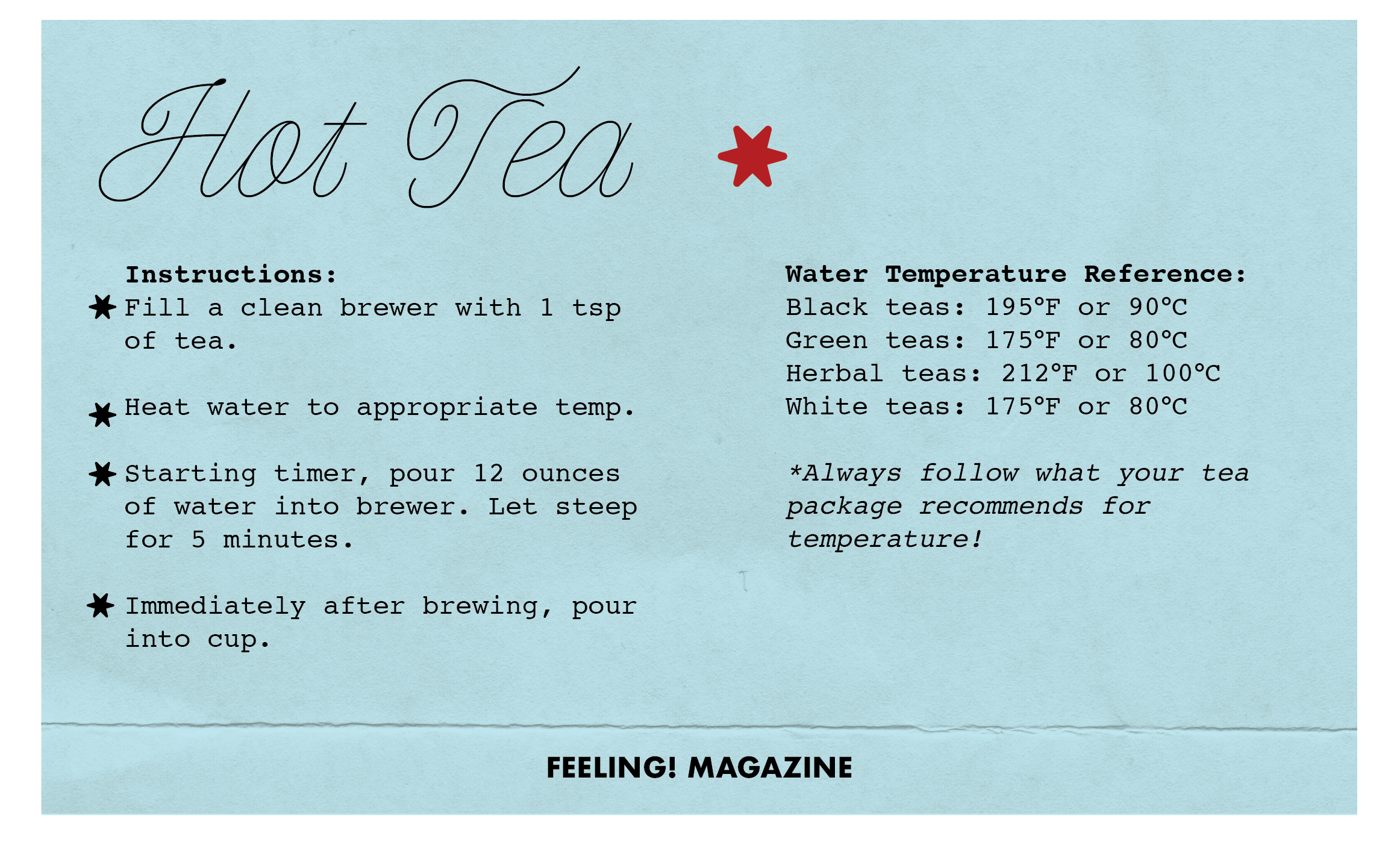 How to Make Wonderful Tea at Home - by Jenna O'Brien
