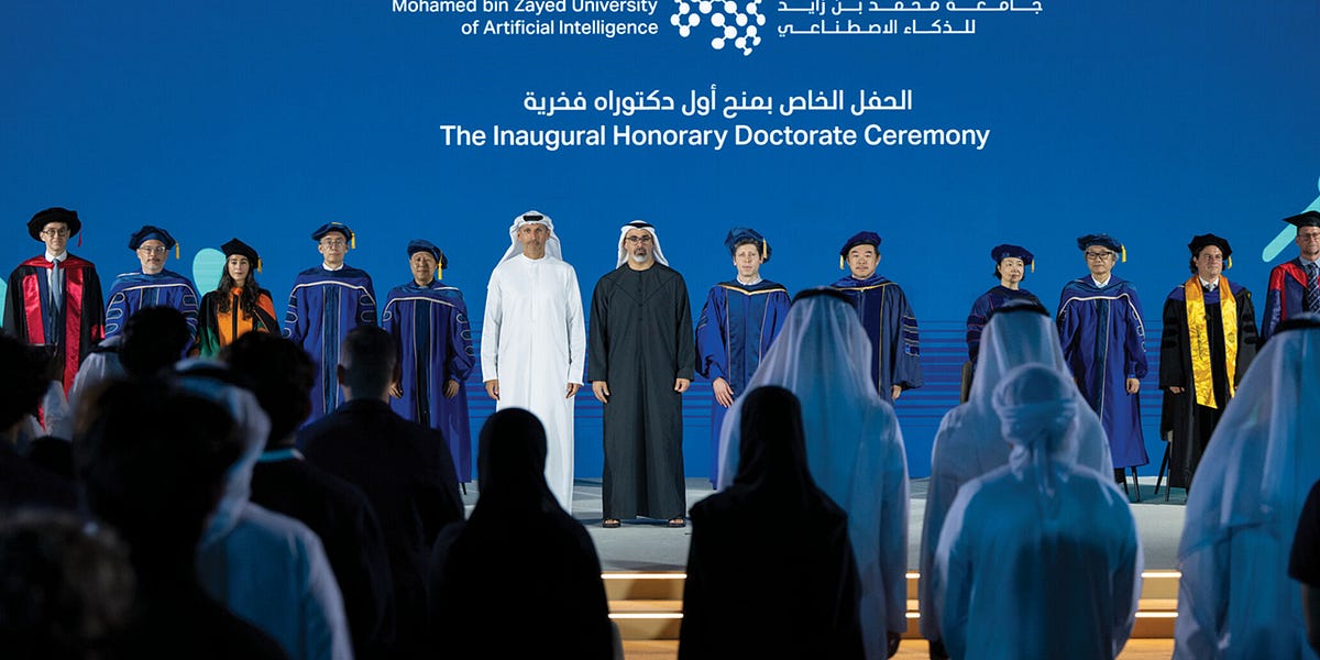 Sam Altman receives MBZUAI’s first honorary doctorate