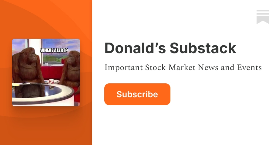 Donald’s Substack | Donald Williams | Substack