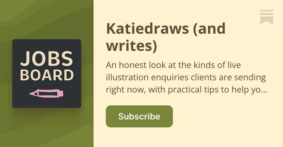 Katiedraws And Writes The Illustrator Jobs Board Katie Chappell