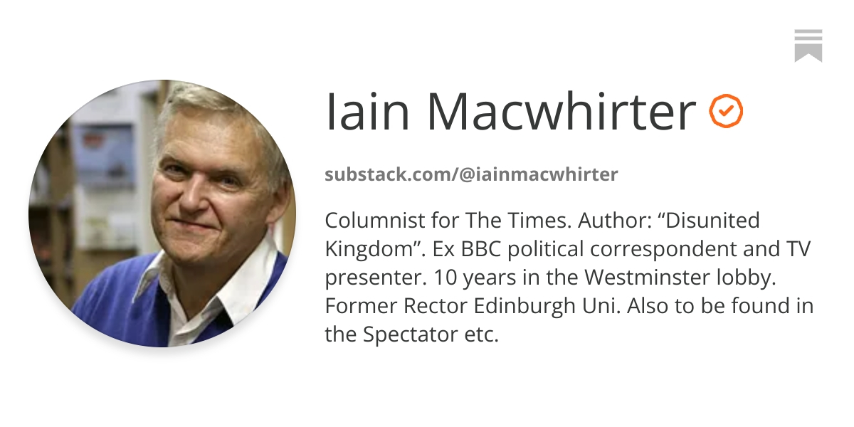 Iain Macwhirter | Substack