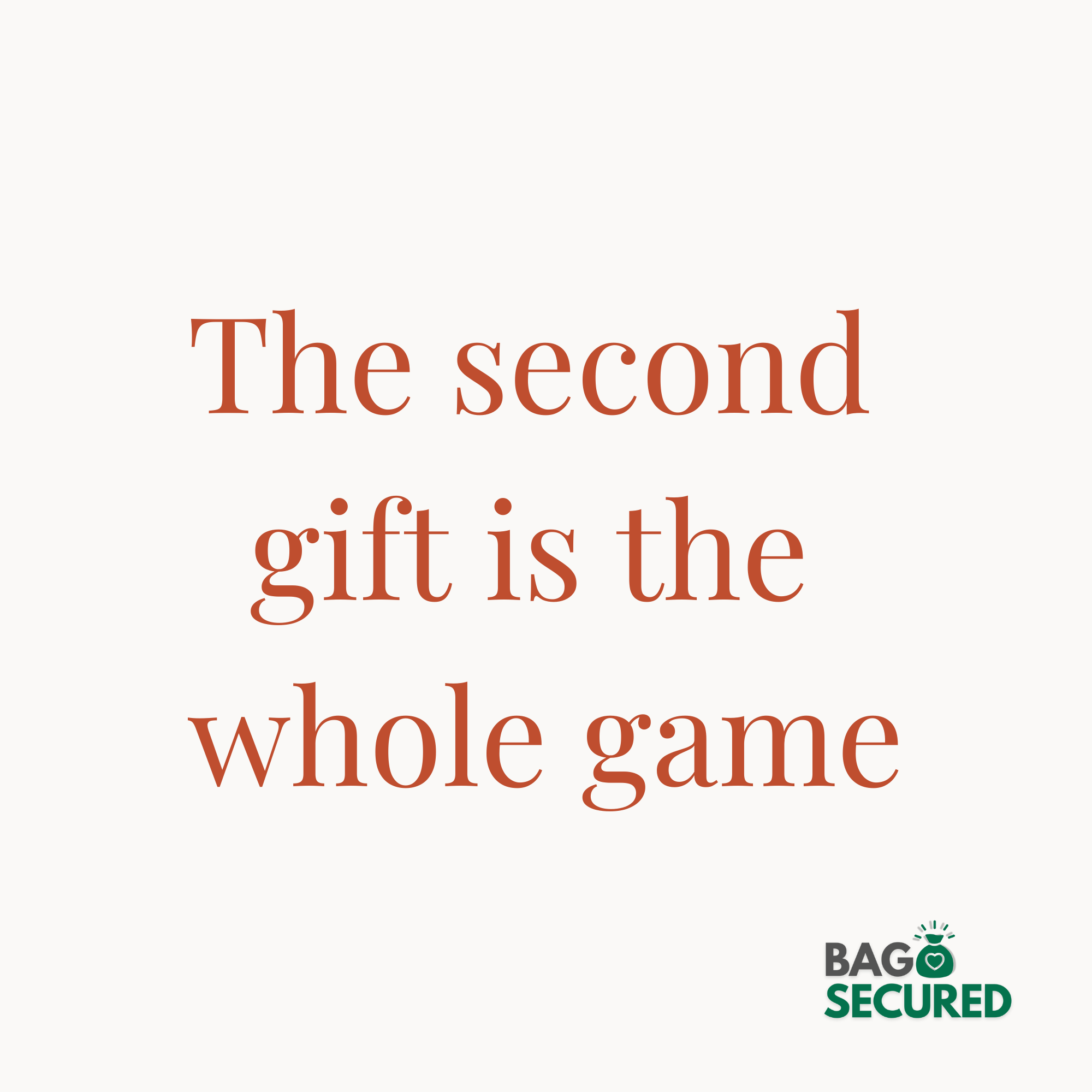 The Second Gift is the Whole Game - by Vila-Sheree Watson
