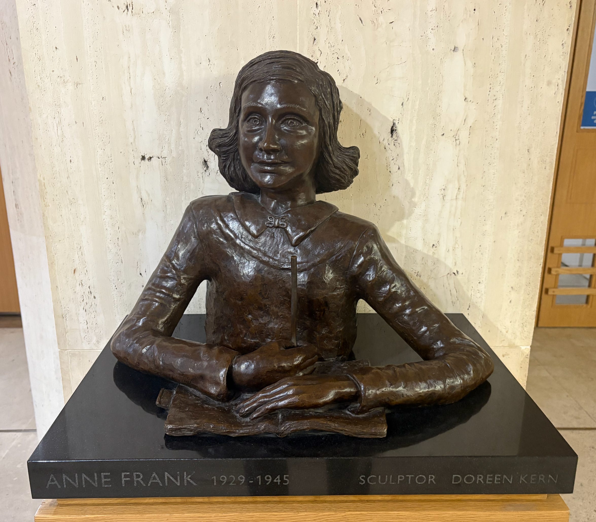 Anne Frank - by Joost van Mierlo - The Stiff Upper Lip