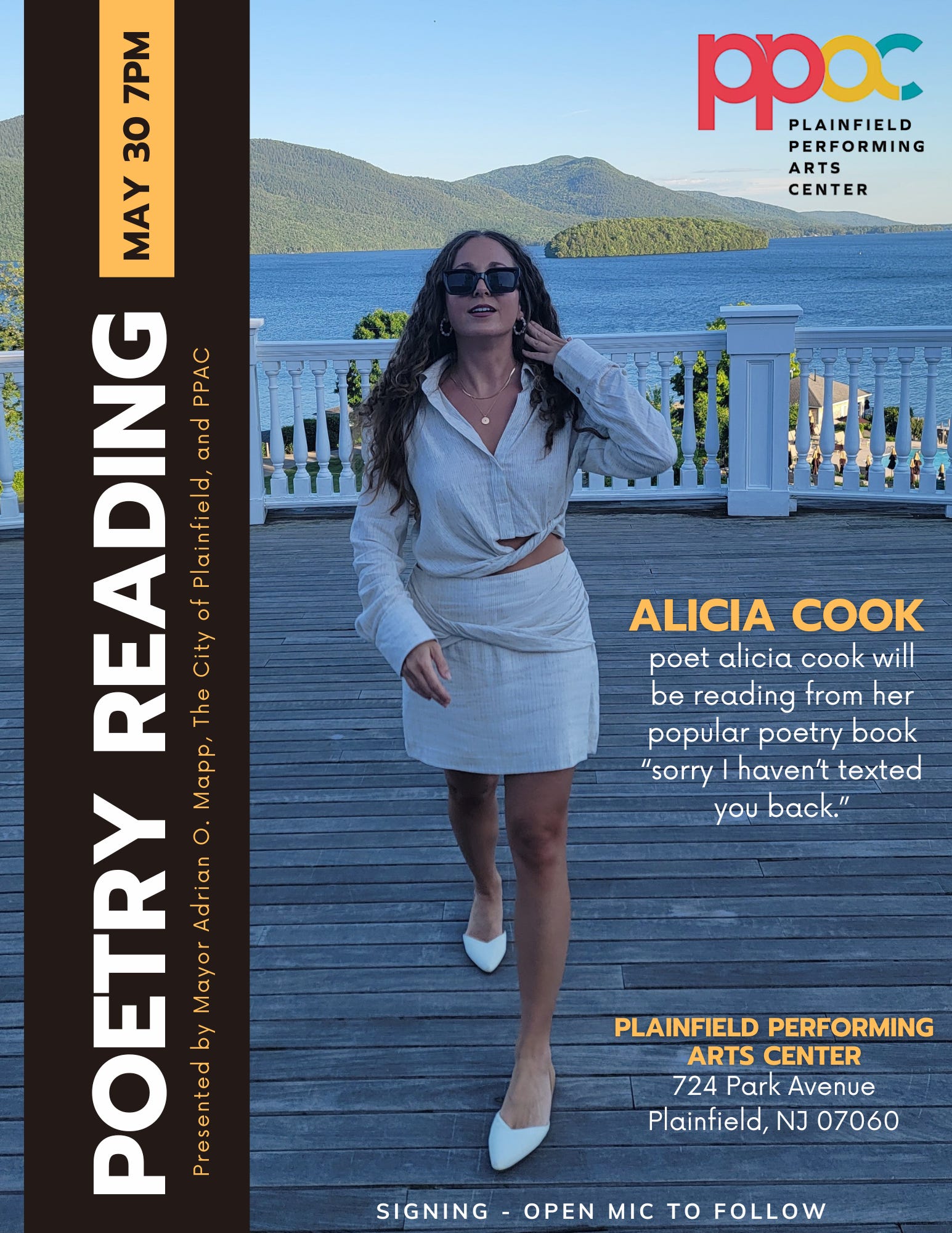 Plainfield Performing Arts Center to Host Alicia Cook on May 30