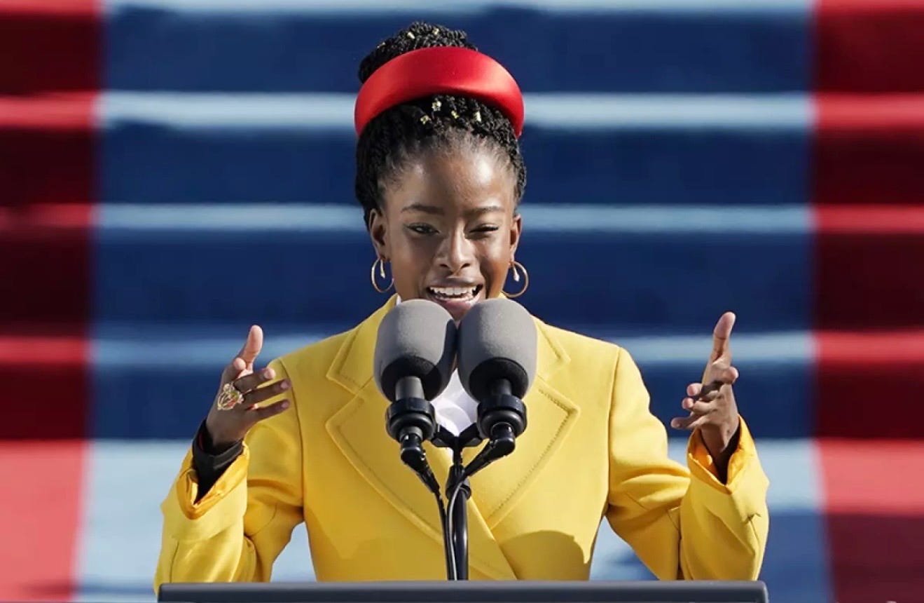 May Amanda Gorman's words bring first chills, then tears, then ...