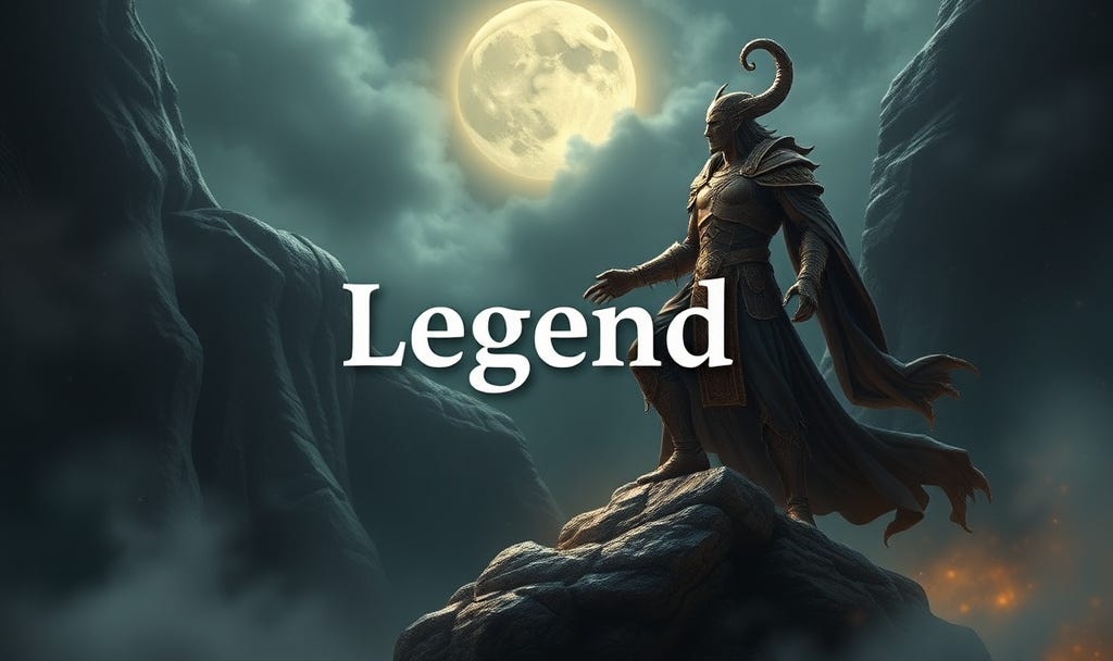 What “Legend” Really Means—and How to Write Something Worth Retelling