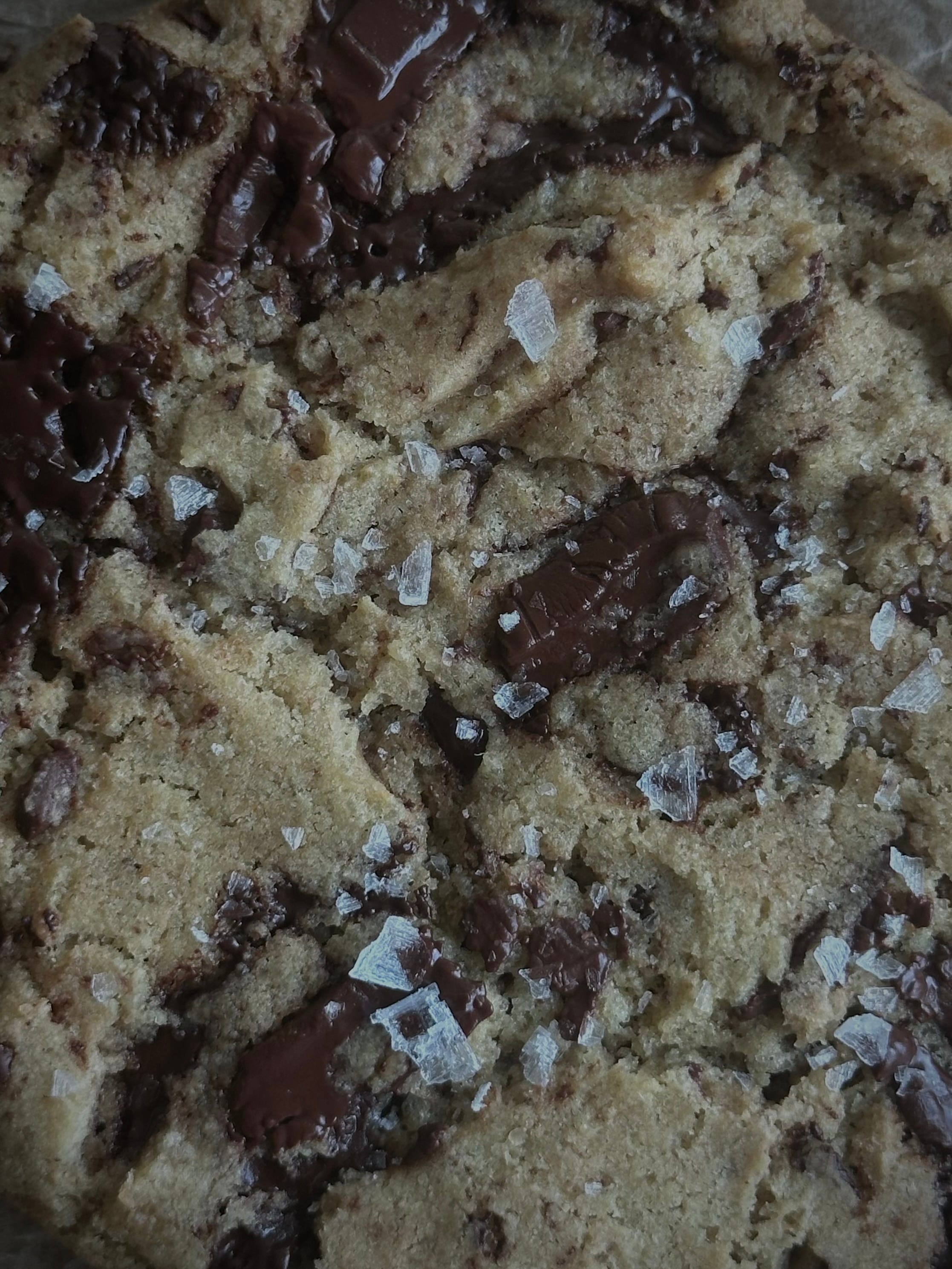 Brown & Pepita Butter Chocolate Shard Cookies - by cèilidh